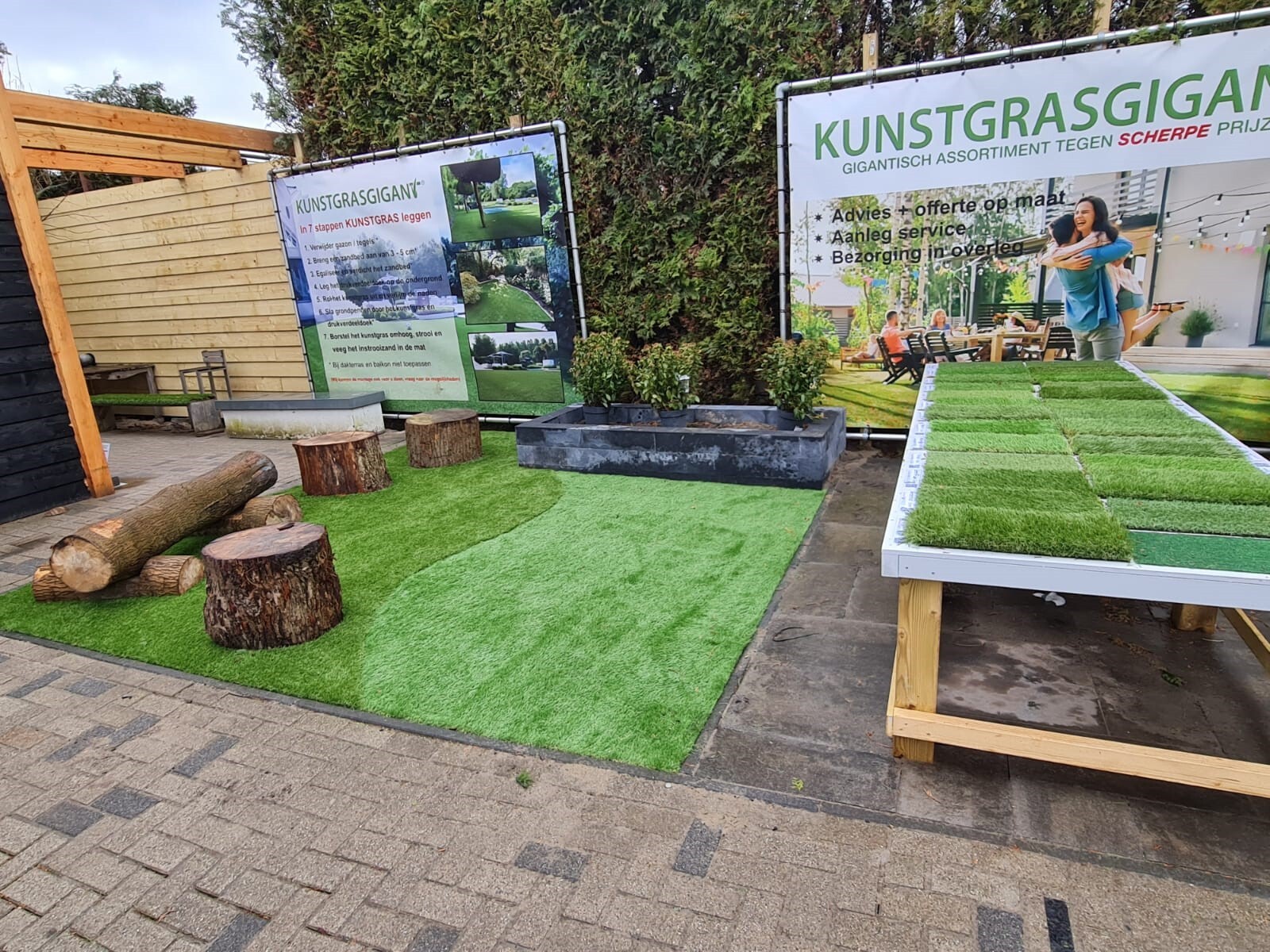 Kunstgras aanleggen vakkundig - Onlinekunstgrasshop